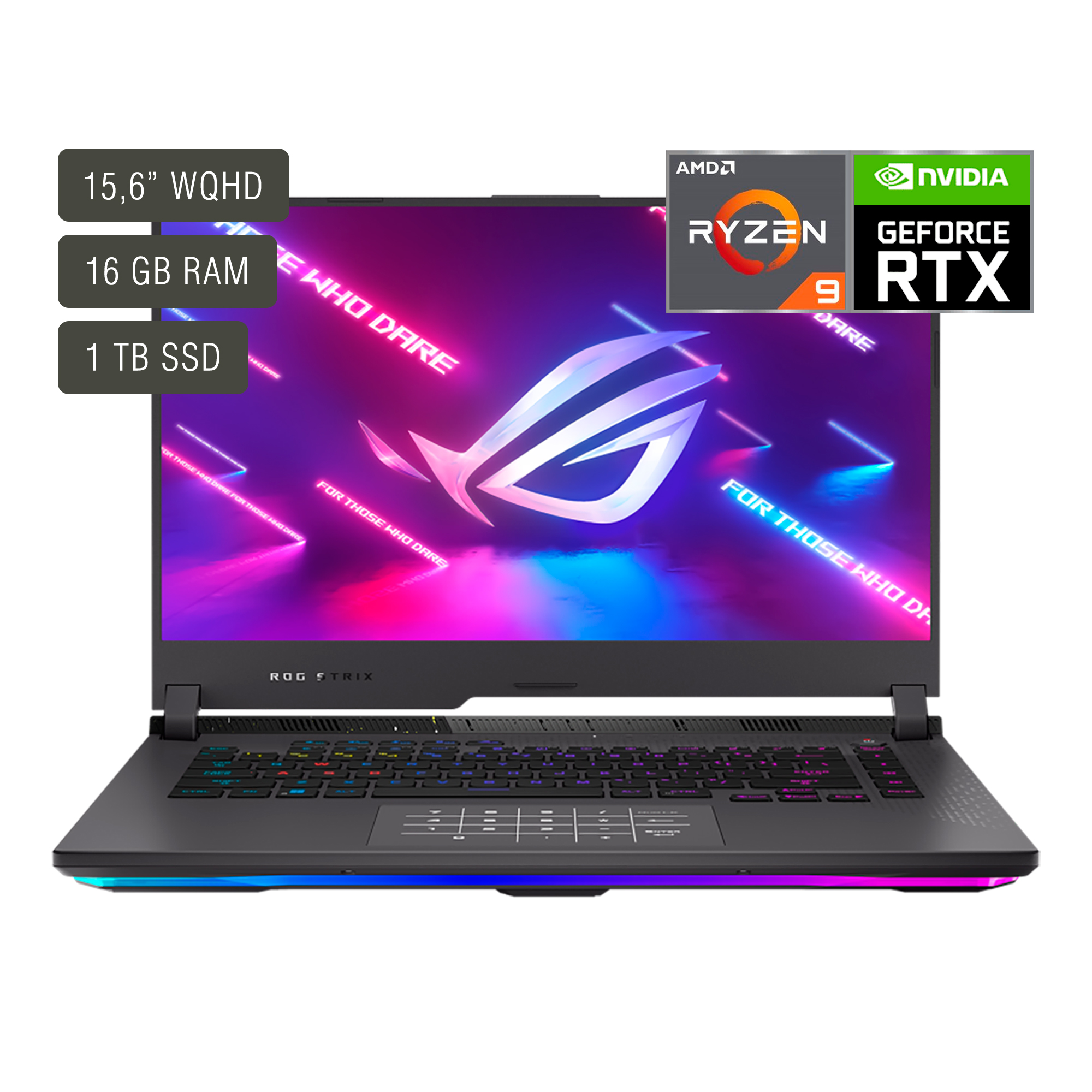 Notebook Gamer Asus ROG Strix G15 G513RW-HQ049W IPS 15.6'' 165Hz 2K ...