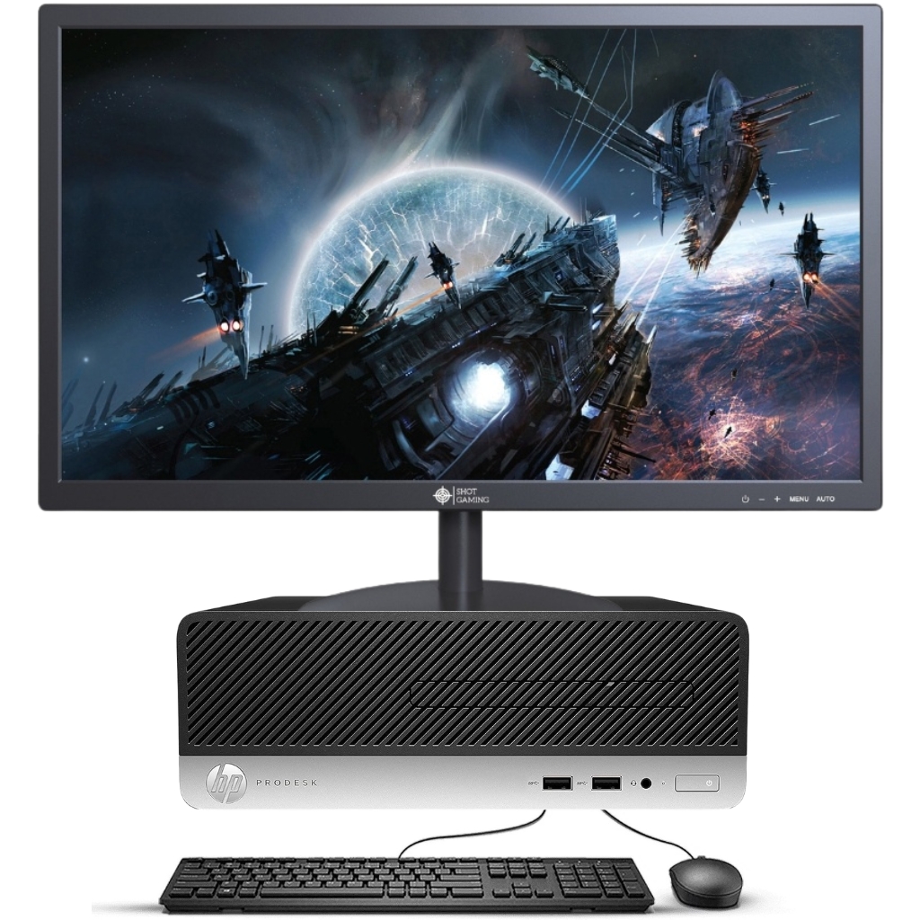 Mini PC HP 400 G4 SFF Intel Core i5-6500 16GB DDR4 256GB SSD + Monitor ...