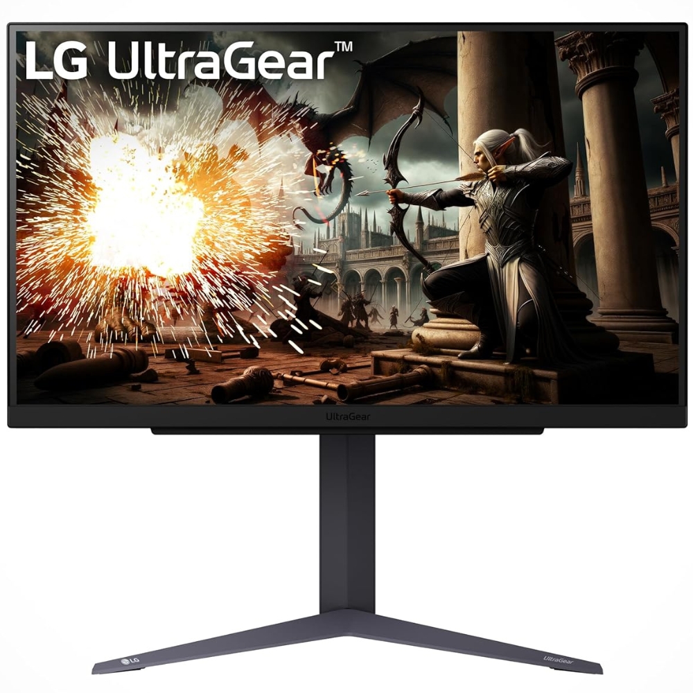 Monitor Gaming LED IPS LG UltraGear 27GS75Q-B 27'' QHD 1440p 200Hz 1ms G-Sync FreeSync HDR10 sRGB 99