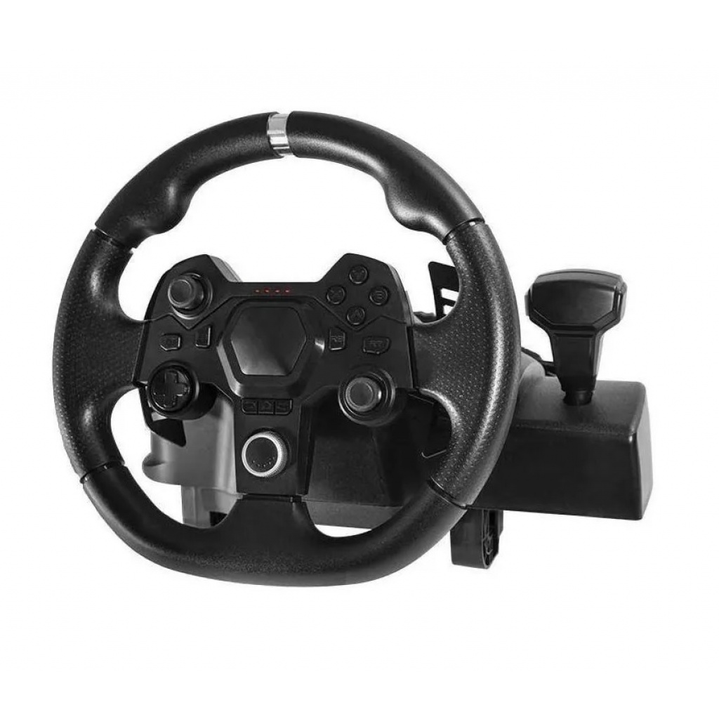 Volante Gamer Artaxes Multilaser Warrior JS090 con Pedalera y Palanca ...