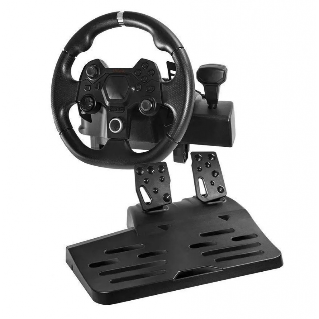 Volante Gamer Artaxes Multilaser Warrior JS090 con Pedalera y Palanca ...