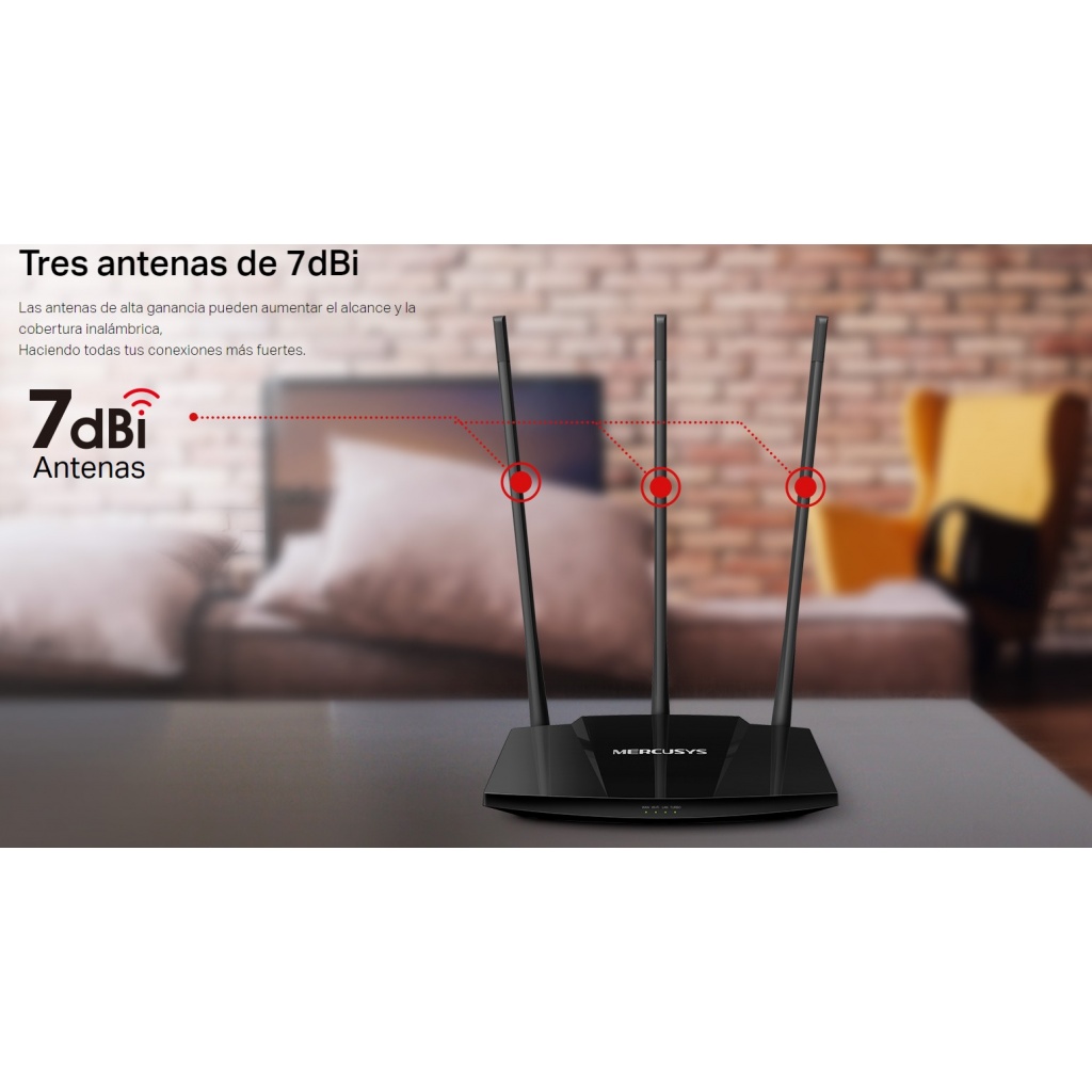 Router Mercusys MW330HP 300Mbps WiFi High Power Turbo Alto Alcance y ...