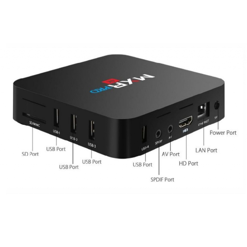 TV Box MXR TX6-4K Pro 4K Android 9 Quad Core 4GB 32GB HDMI WiFi TV ...