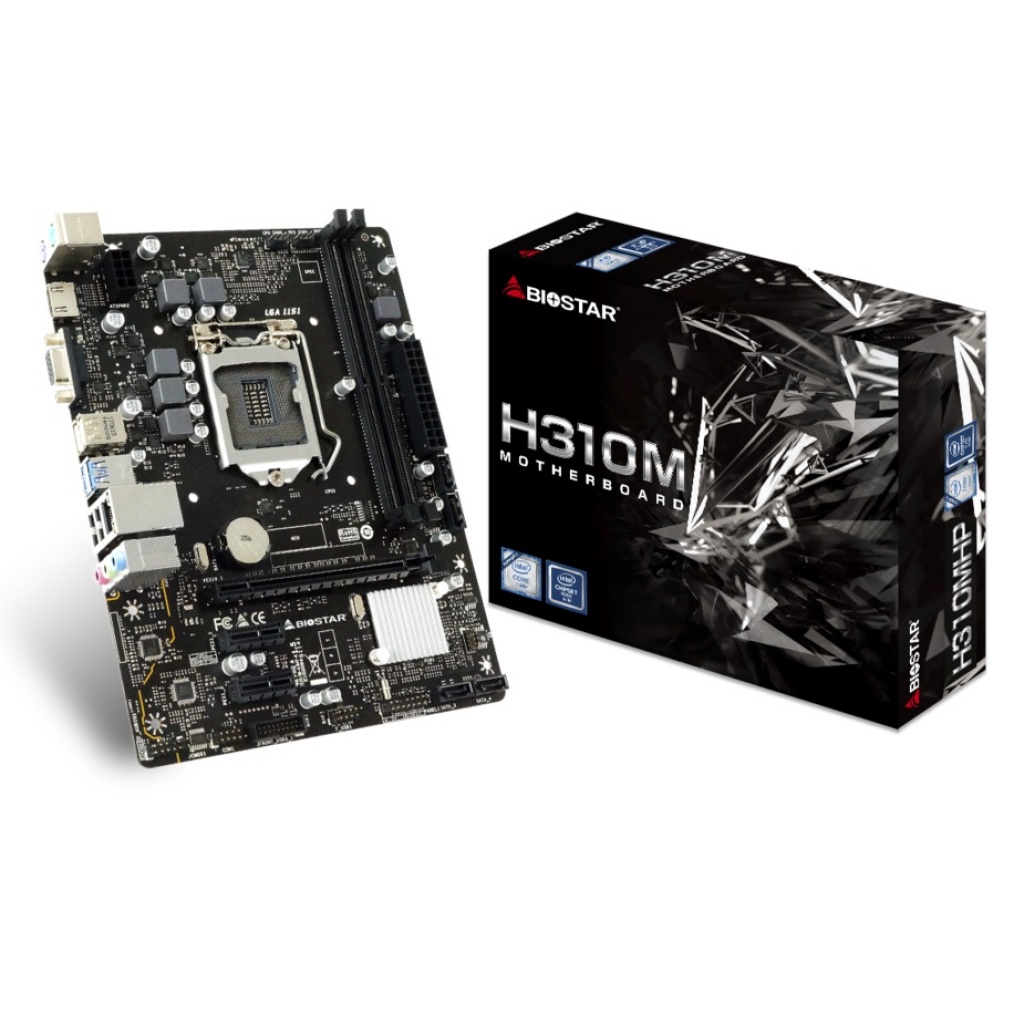 Motherboard Biostar H310 H310MHP Socket 1151 Computación Hardware ...
