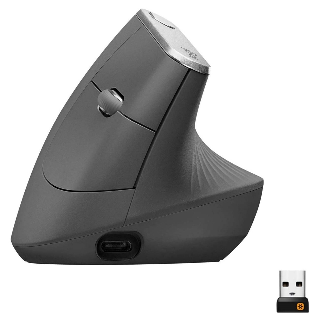 Mouse Inalambrico Logitech MX Vertical Ergonómico 2.4GHz/Bluetooth ...