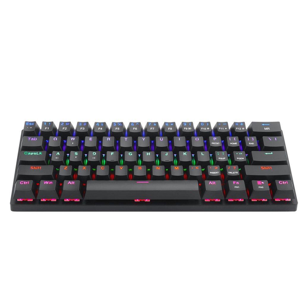 Teclado Mecanico Gamer 60% T-Dagger Arena T-TGK321 Negro RGB USB-C ...