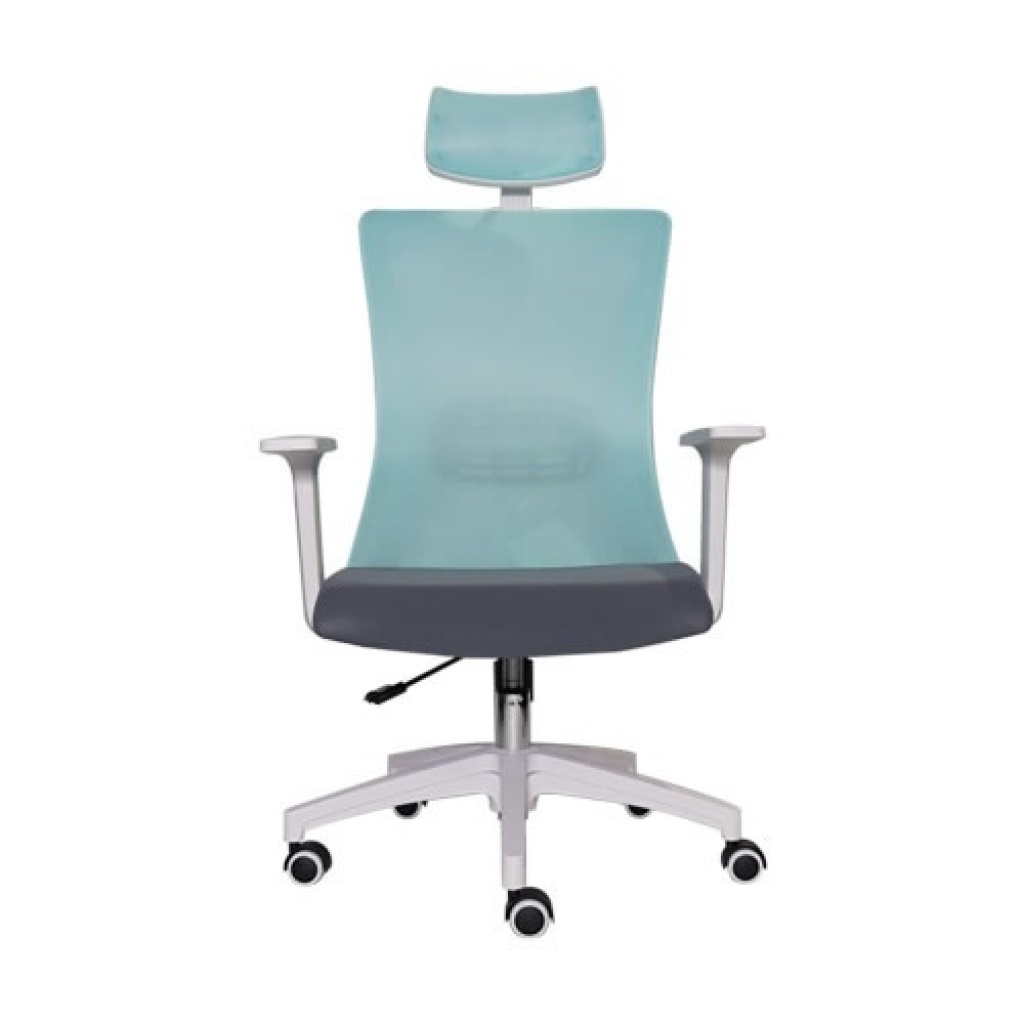Silla Office Premium Fantech OCA258 Mint (Verde) Respaldo transpirable ...