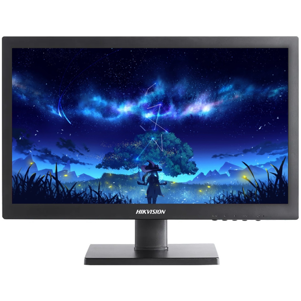 Monitor LED Hikvision DS-D5019QE-B 18.5'' HD 60Hz Vesa HDMI/VGA Monitores