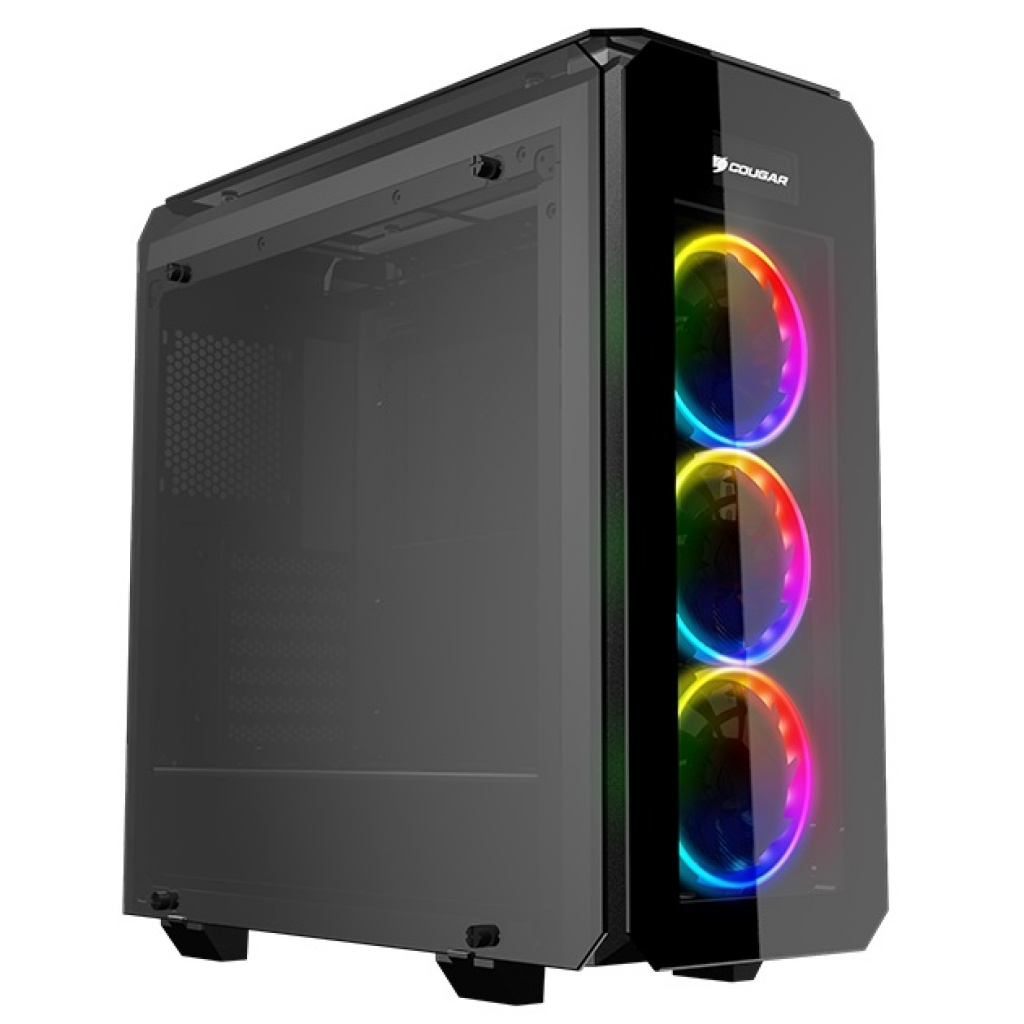 Gabinete Gaming Cougar Puritas RGB Cuatro Paneles de Vidrio Templado ...